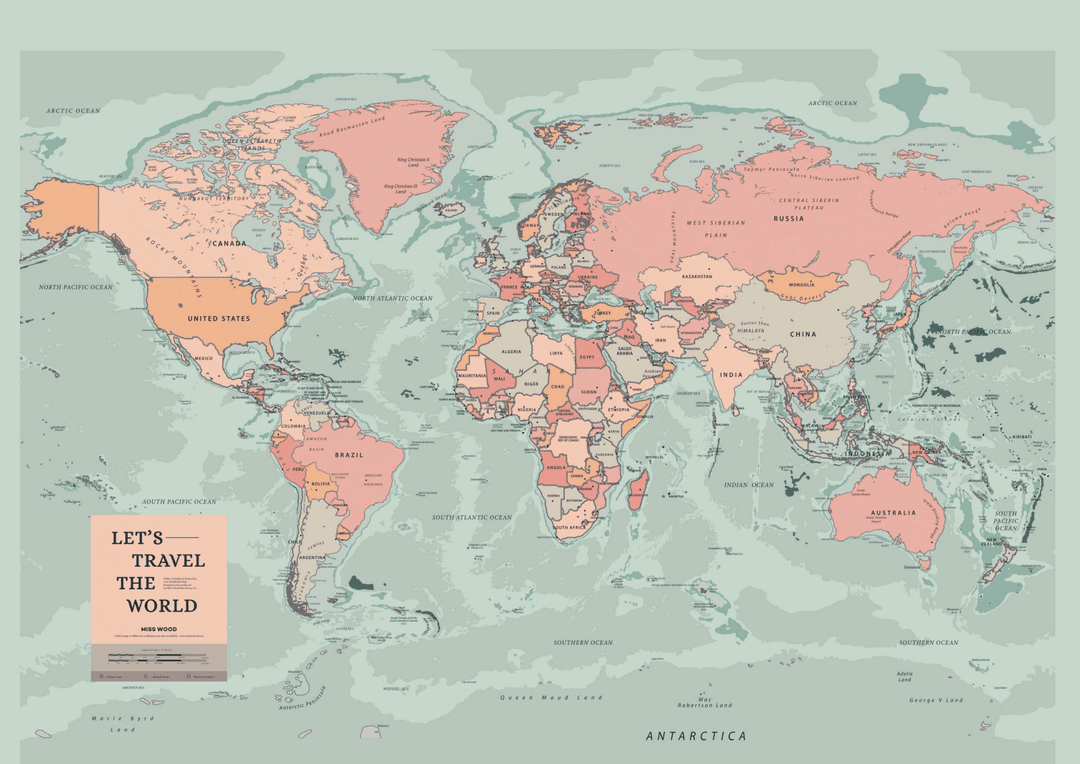 Descarregue gratuitamente os 5 melhores mapas do mundo físico para ...