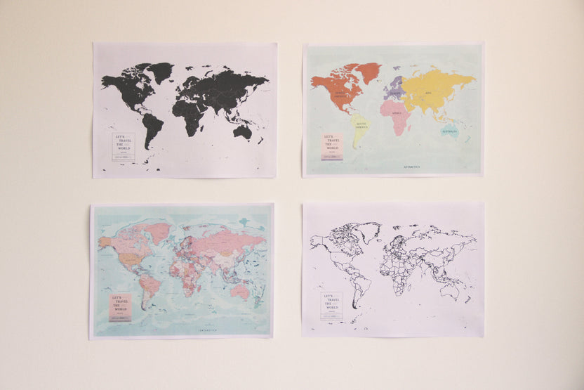 10 Mapas políticos mundiais para descarregar e imprimir gratuitamente ...