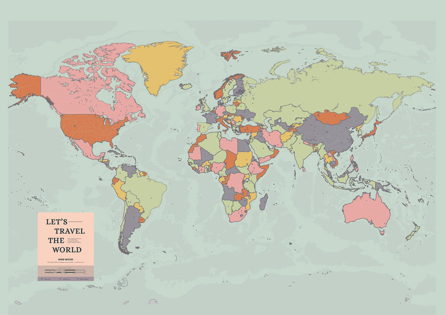 10 Mapas políticos mundiais para descarregar e imprimir gratuitamente ...